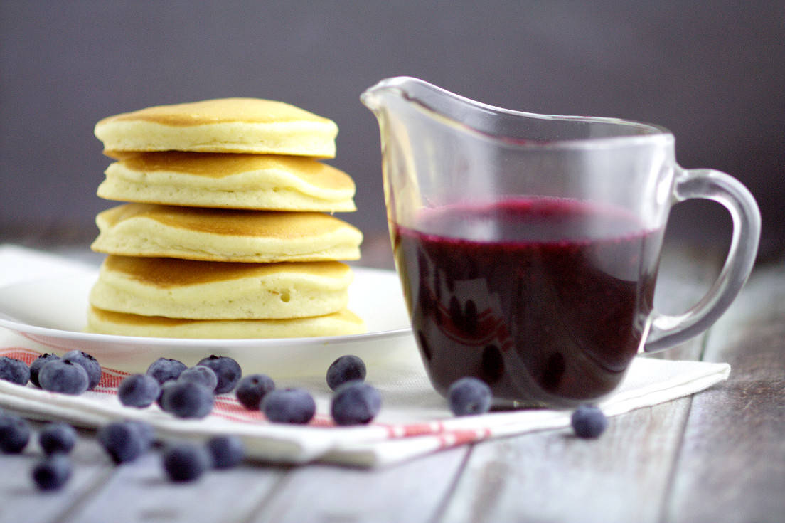 Blueberry Maple Syrup - The Gracious Wife