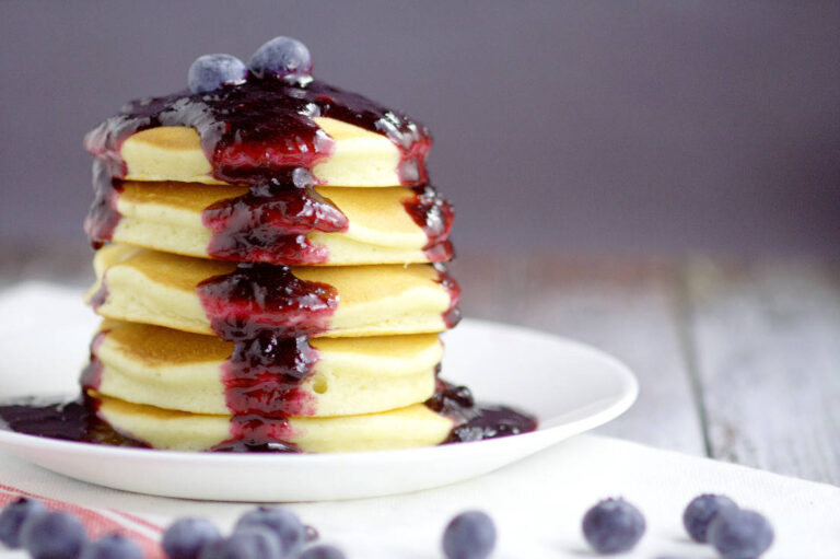 Blueberry Maple Syrup - The Gracious Wife