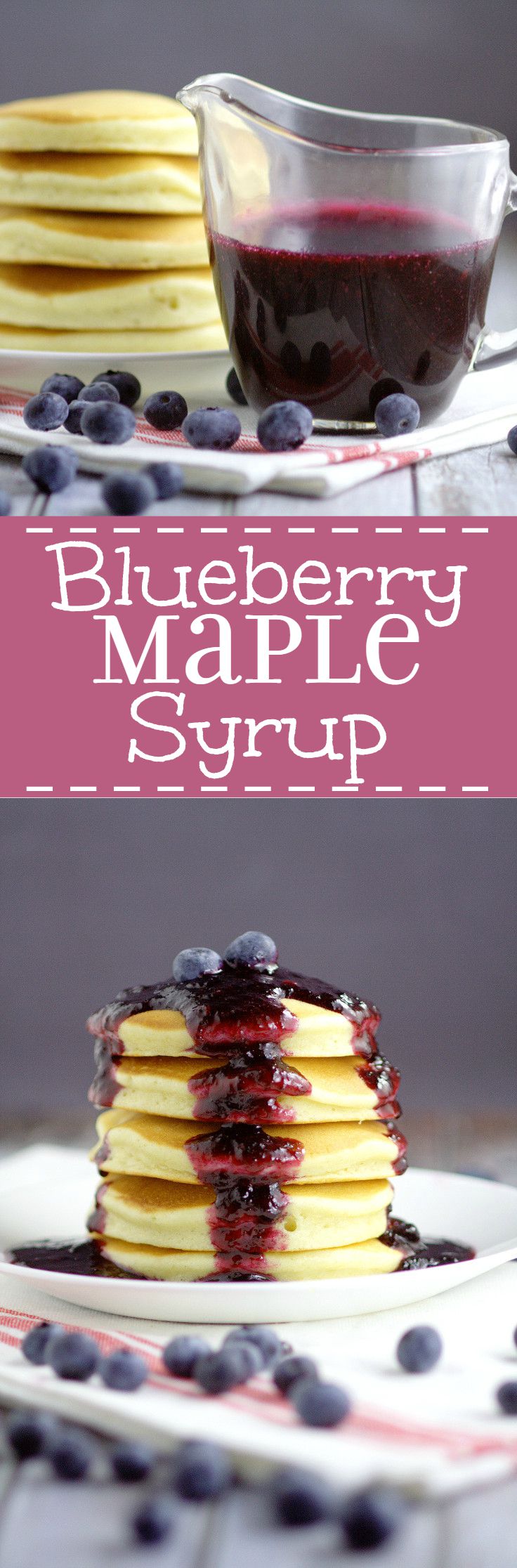 Blueberry Maple Syrup - The Gracious Wife