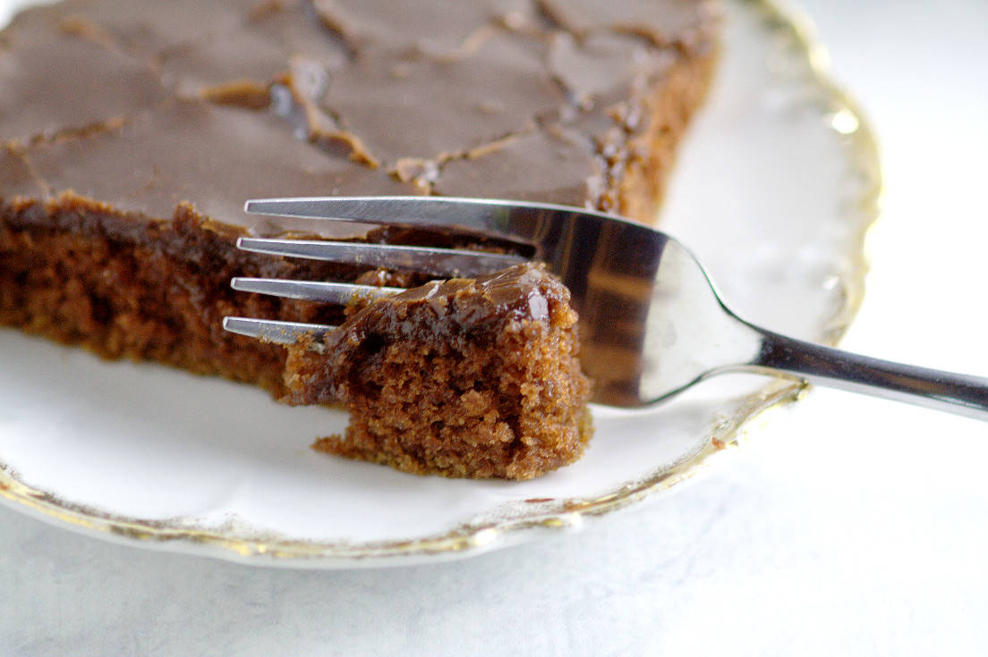 Chocolate Texas Sheet Cake - The Gracious Wife
