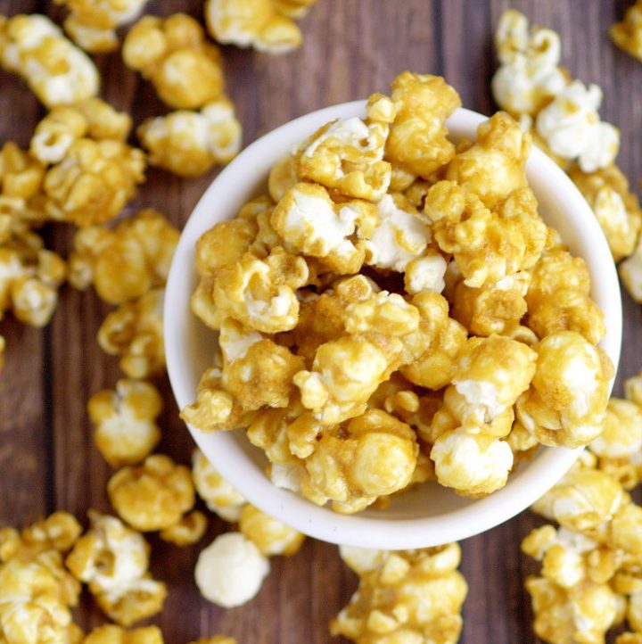 Oven Baked Caramel Corn - The Gracious Wife