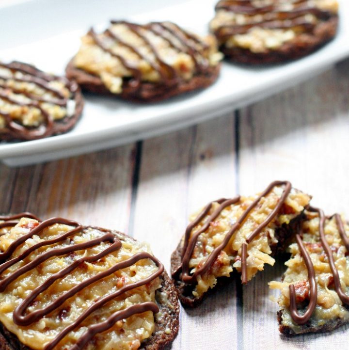 German Chocolate Cake Cookies - The Gracious Wife