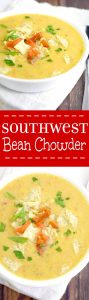 Southwest Bean Chowder - The Gracious Wife