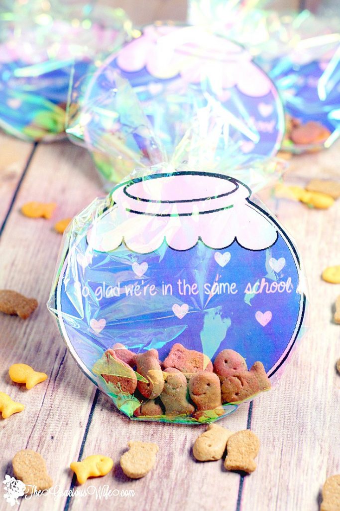 DIY Fishbowl Valentine Printable - The Gracious Wife