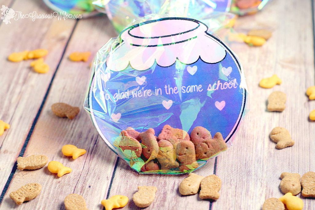 DIY Fishbowl Valentine Printable - The Gracious Wife