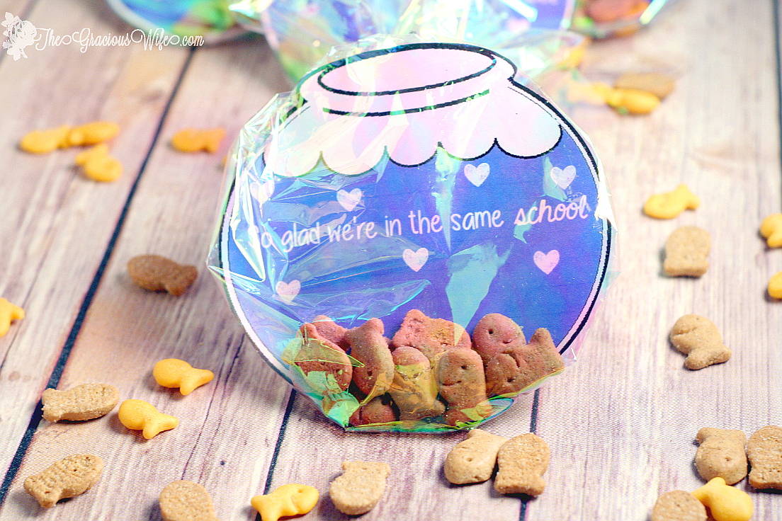 DIY Fishbowl Valentine Printable - The Gracious Wife