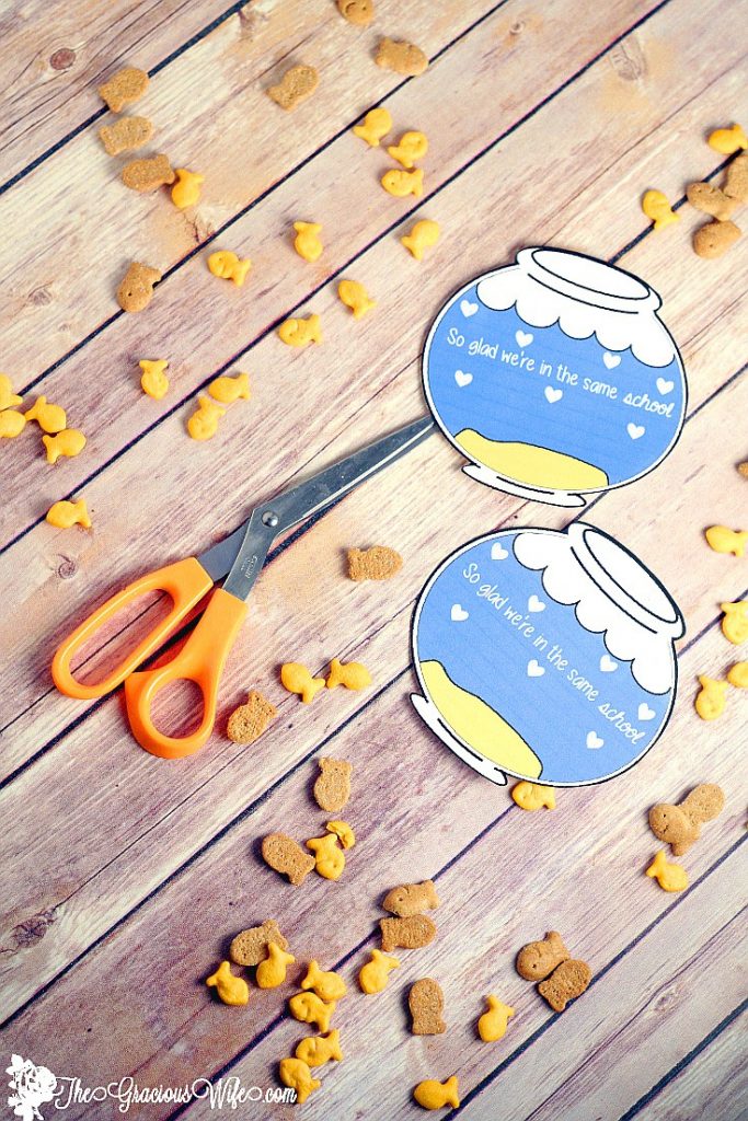 DIY Fishbowl Valentine Printable - The Gracious Wife