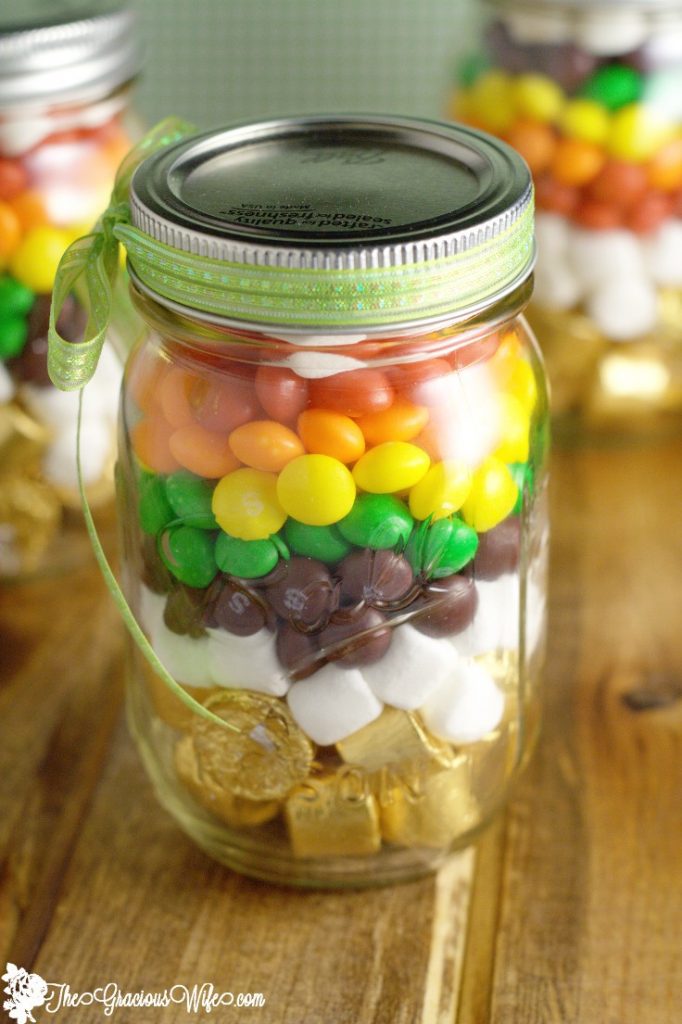 Rainbow Mason Jar Treats - The Gracious Wife