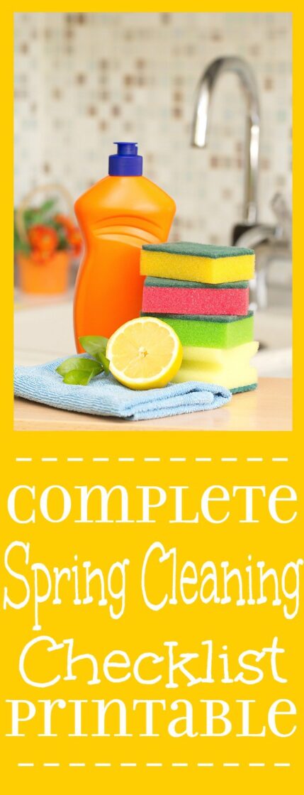 The Complete Spring Cleaning Checklist - The Gracious Wife