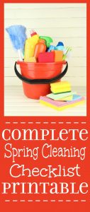 The Complete Spring Cleaning Checklist - The Gracious Wife