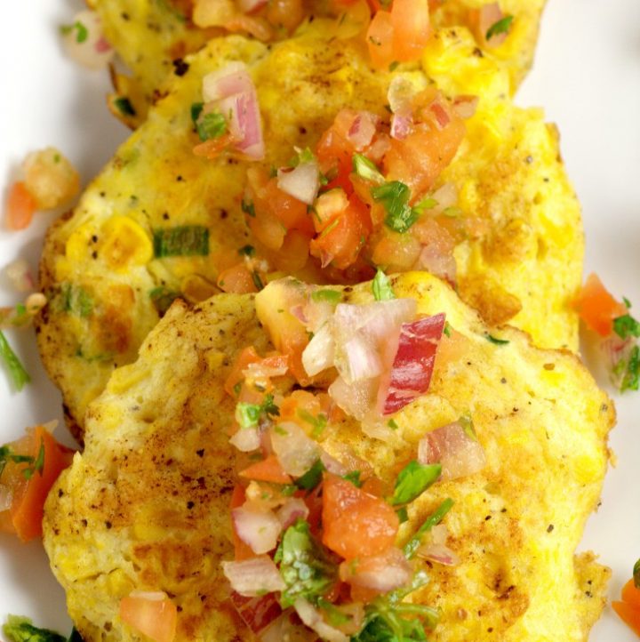 Fried Corn Cakes - The Gracious Wife