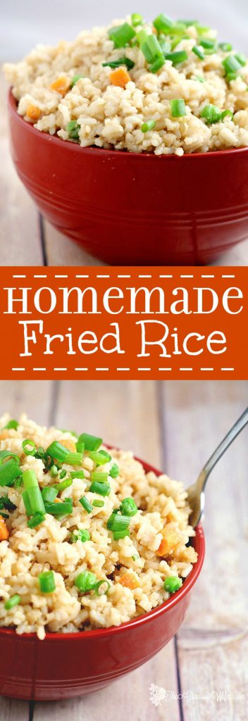 Homemade Fried Rice - The Gracious Wife