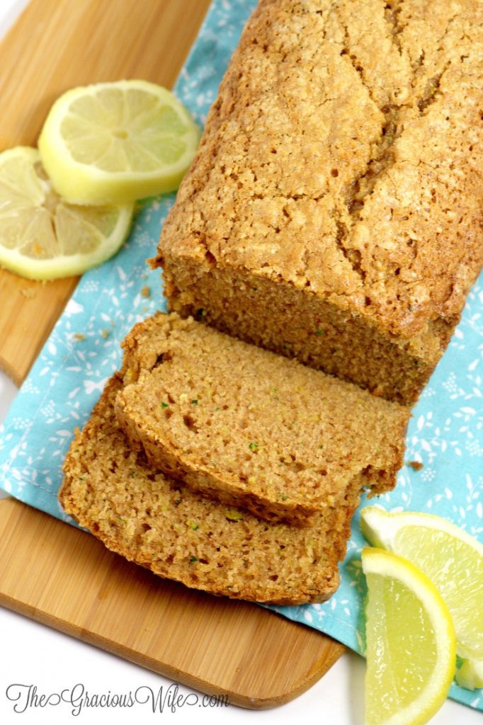Lemon Zucchini Bread Recipe - The Gracious Wife