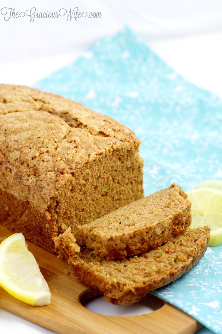 Lemon Zucchini Bread Recipe - The Gracious Wife