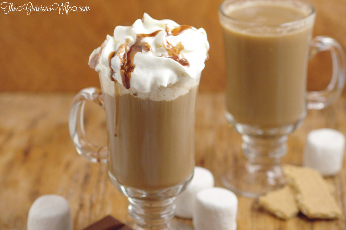 Homemade S'mores Coffee Creamer Recipe - The Gracious Wife