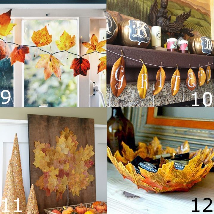 16 DIY Fall Leaf Crafts - The Gracious Wife