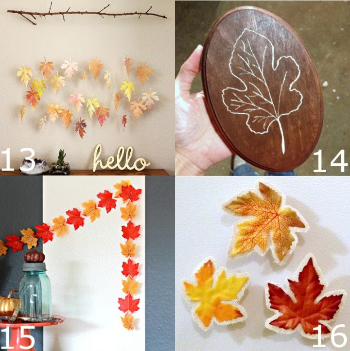 16 DIY Fall Leaf Crafts - The Gracious Wife