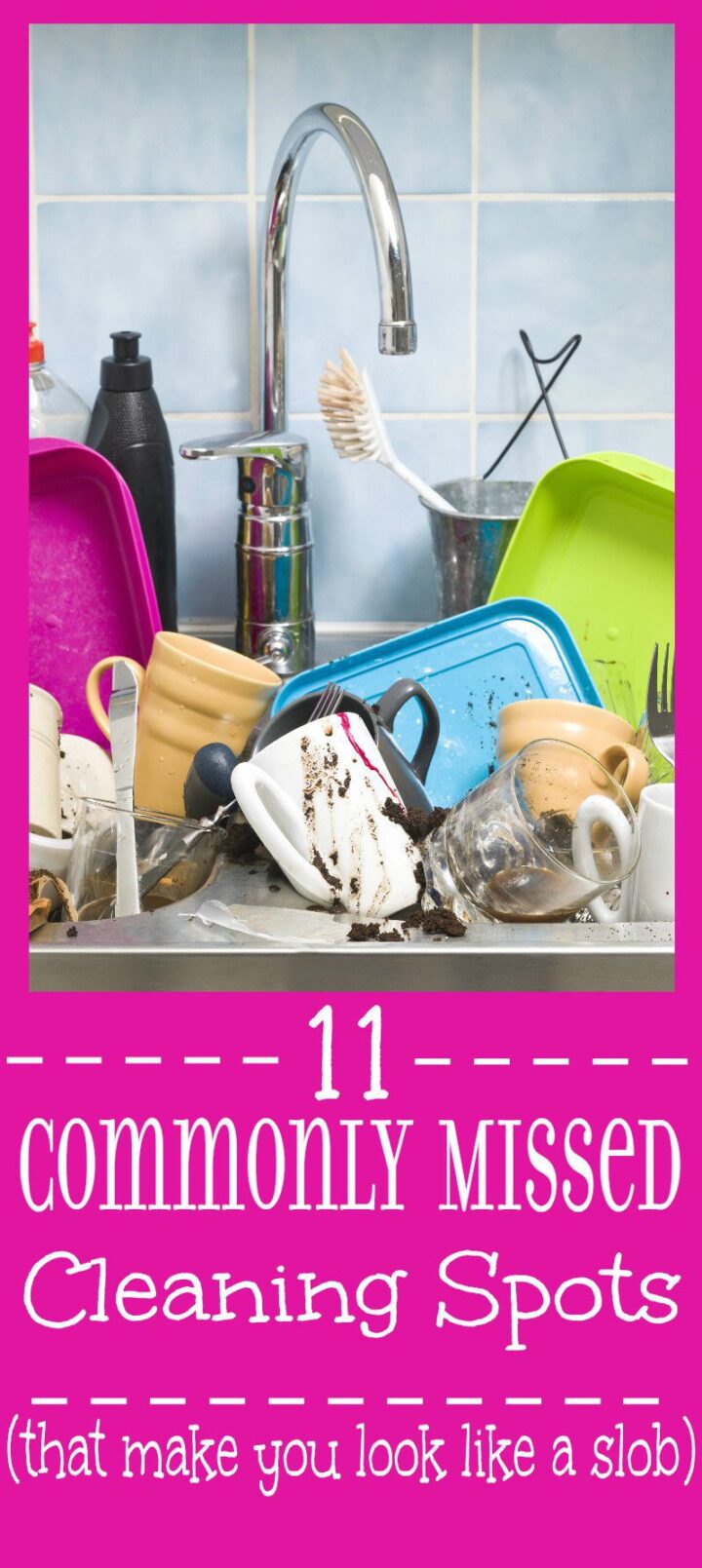 11 Commonly Missed Cleaning Spots - The Gracious Wife