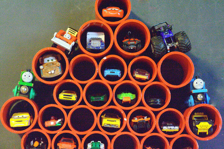 DIY Matchbox Car Storage Tutorial - The Gracious Wife
