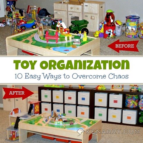 20 DIY Toy Organization Ideas - The Gracious Wife