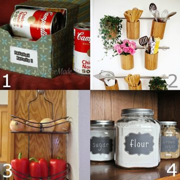 24 DIY Kitchen Organization Ideas - The Gracious Wife