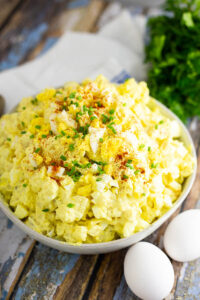 Deviled Egg Potato Salad Recipe - The Gracious Wife
