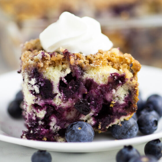 Classic Blueberry Buckle Recipe - The Gracious Wife