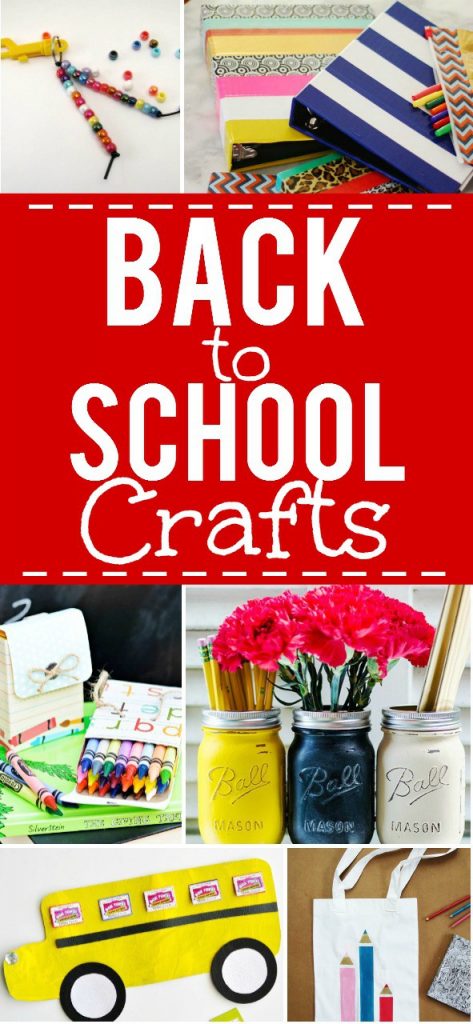 20 Adorable Back to School Crafts | DIY School Crafts