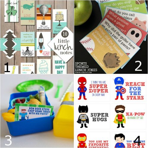 Free Printable Lunchbox Notes for Kids | The Gracious Wife