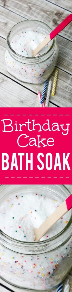 How to Make Your Own DIY Birthday Cake Bath Salts | DIY