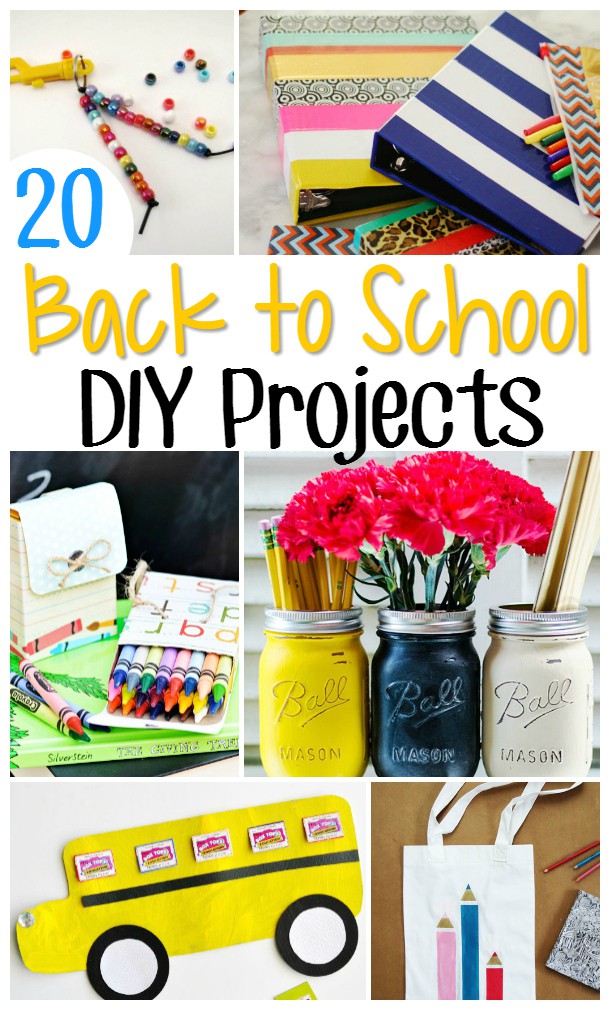 20 Adorable Back To School Crafts DIY School Crafts 20 Adorable Back To School Crafts DIY School Crafts