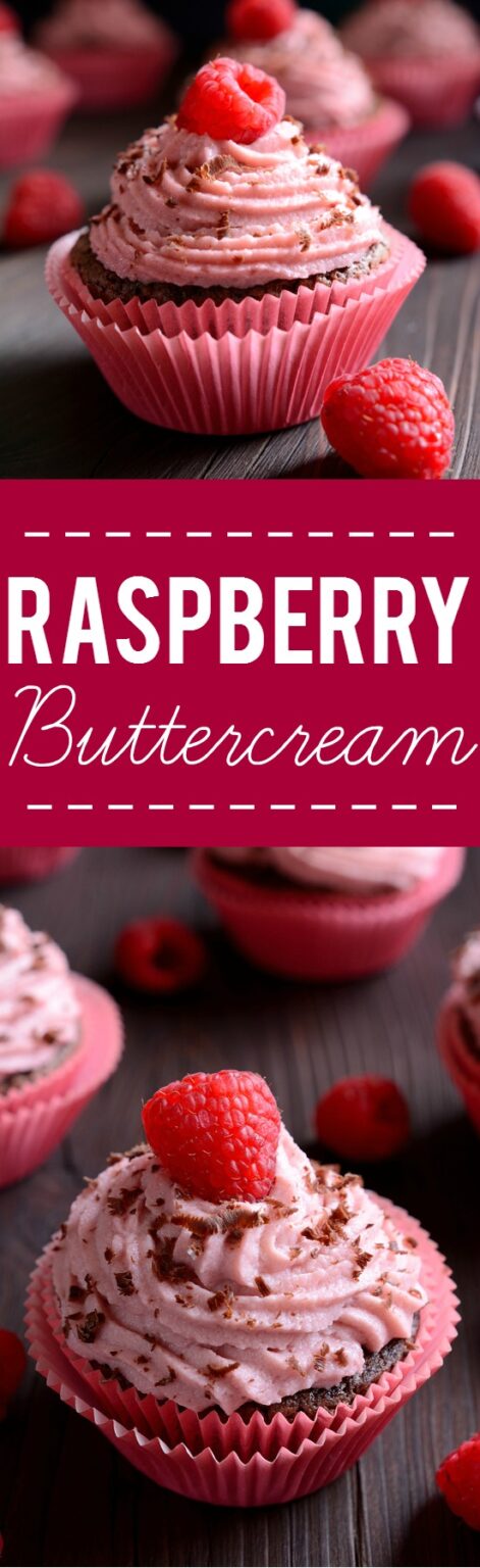 Raspberry Buttercream Frosting Recipe