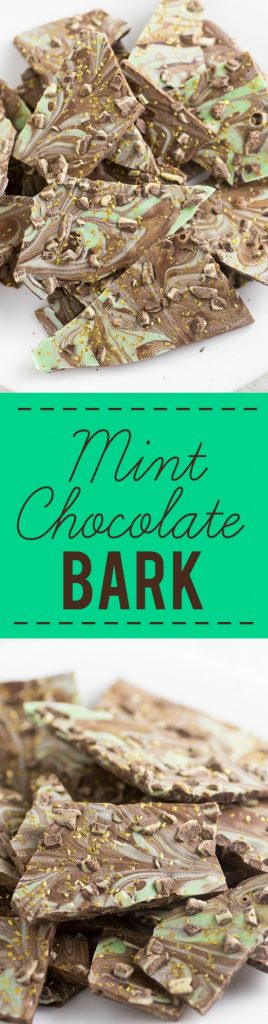 Easy Mint Chocolate Bark Recipe | The Gracious Wife