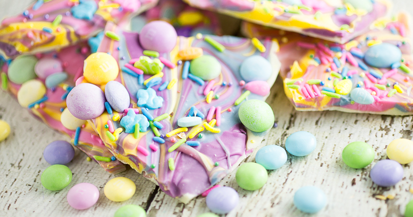 White Chocolate Easter Bark - The Gracious Wife