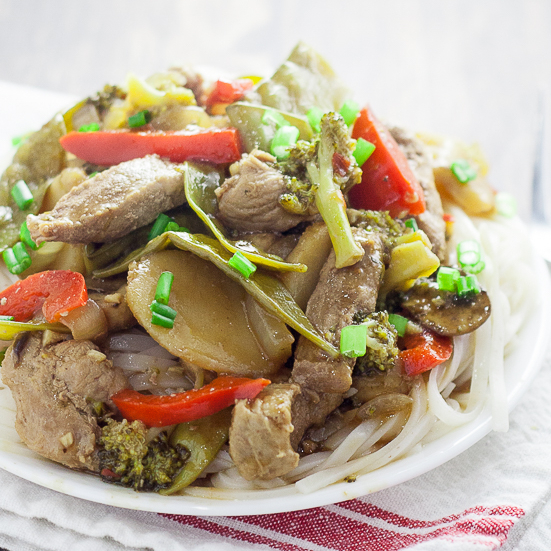 Ginger Pork Stir Fry Recipe | The Gracious Wife