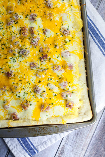 Ham and Cheese Pizza Recipe | Quick & Easy