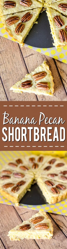 Banana Pecan Shortbread Recipe | The Gracious Wife