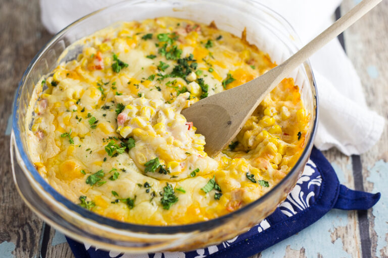Cheesy Corn Bake Recipe | The Gracious Wife