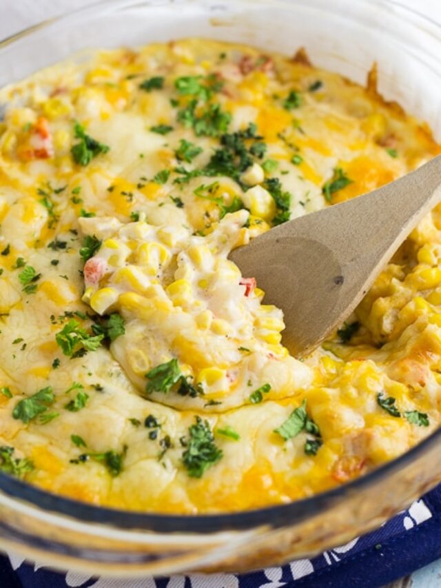 Creamy Cheesy Corn Bake: Ultimate Summer Side Casserole - The Gracious Wife