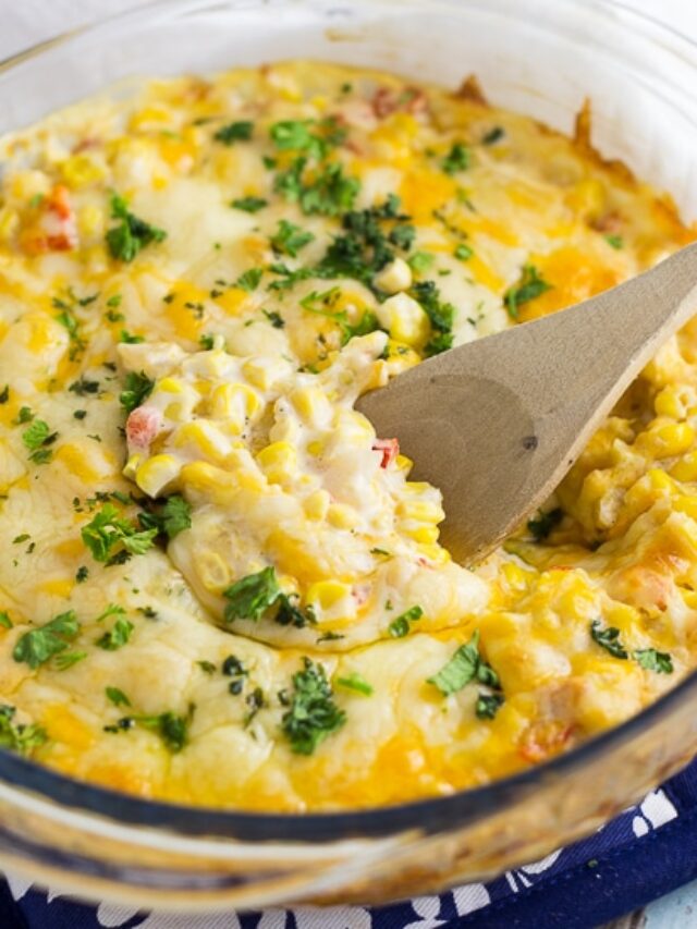 Cheesy Corn Bake: Creamy Comfort in Every Bite! - The Gracious Wife