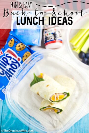 Super Fun and Easy School Lunch Ideas for Kids | Back to School