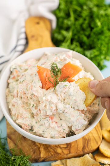 Salmon Cream Cheese Dip & Spread Recipe | The Gracious Wife