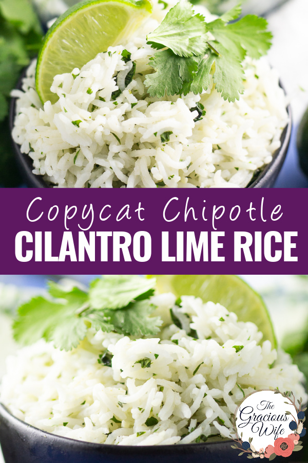 Chipotle Cilantro Lime Rice - Copycat Recipe