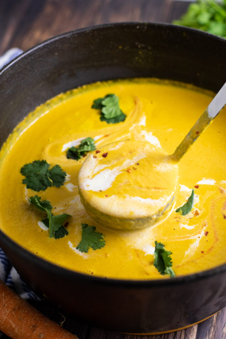 Curried Carrot Soup - The Gracious Wife