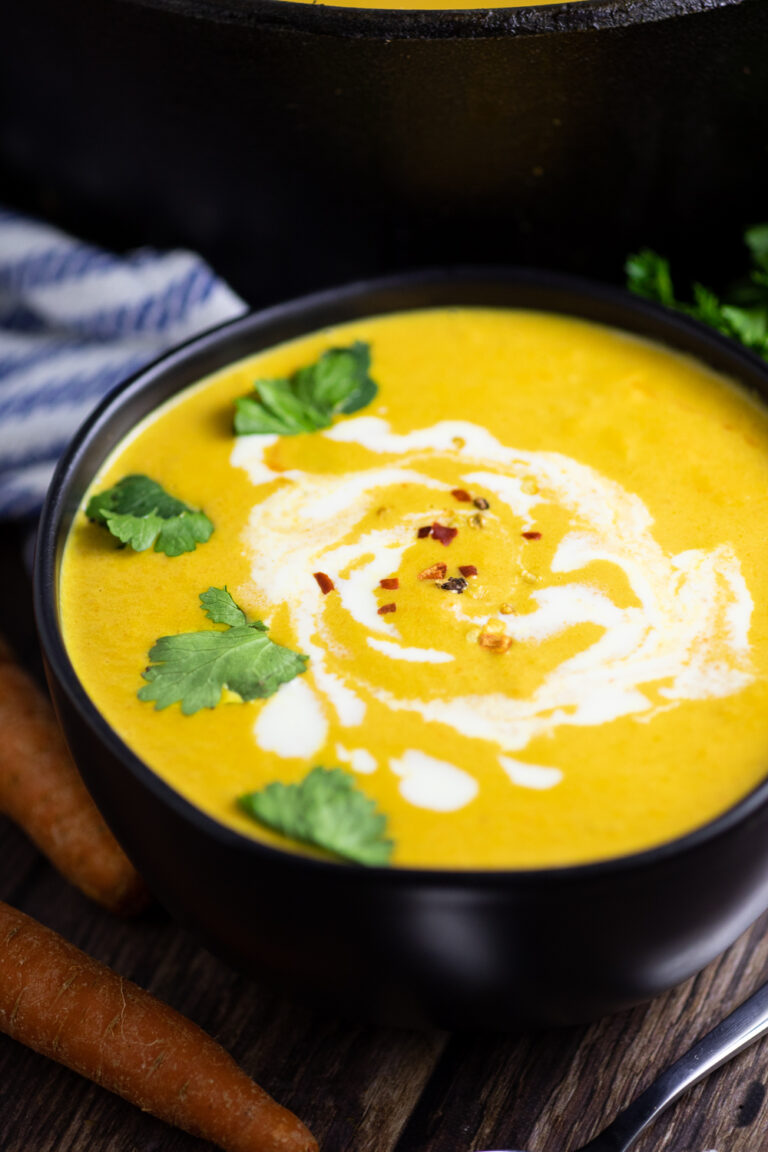 Curried Carrot Soup - The Gracious Wife