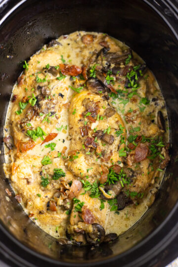 Crock Pot Chicken Marsala - The Gracious Wife
