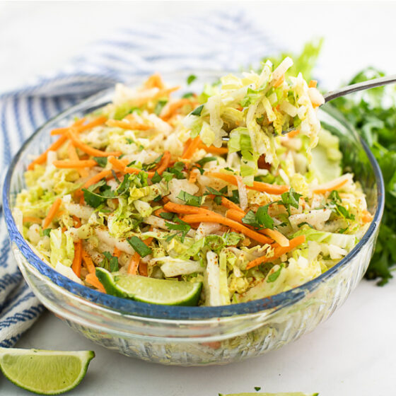 Jicama Slaw Recipe - The Gracious Wife
