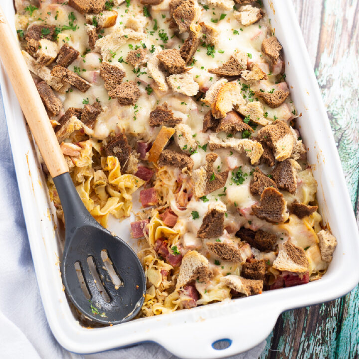 Reuben Casserole Recipe - The Gracious Wife