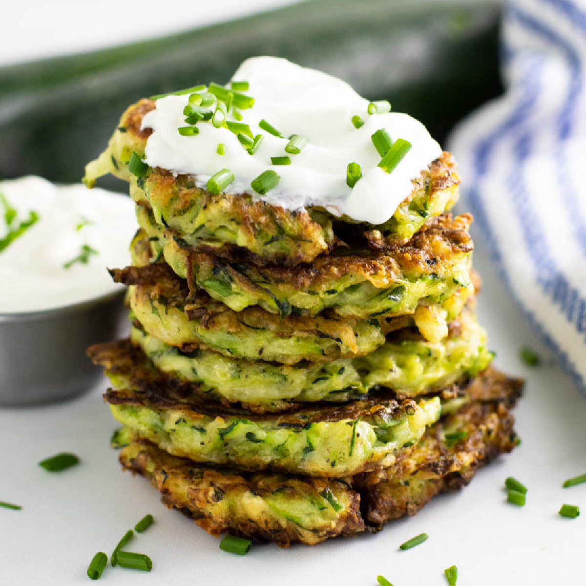 Zucchini Fritters Recipe - The Gracious Wife