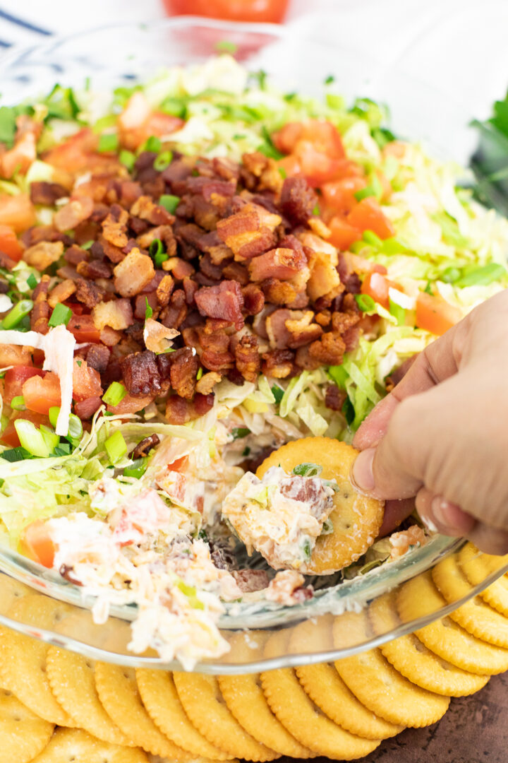 BLT Dip Recipe - The Gracious Wife